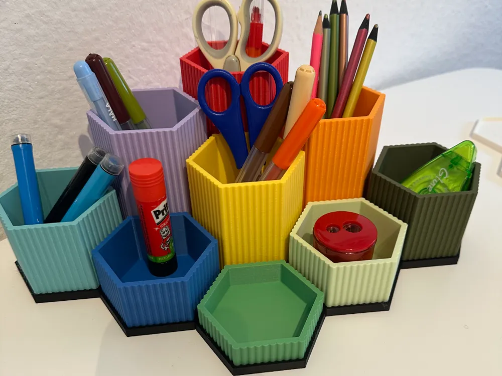 Modular Desk Organizer by Bluey169MakerWorld: Download Free 3D Models