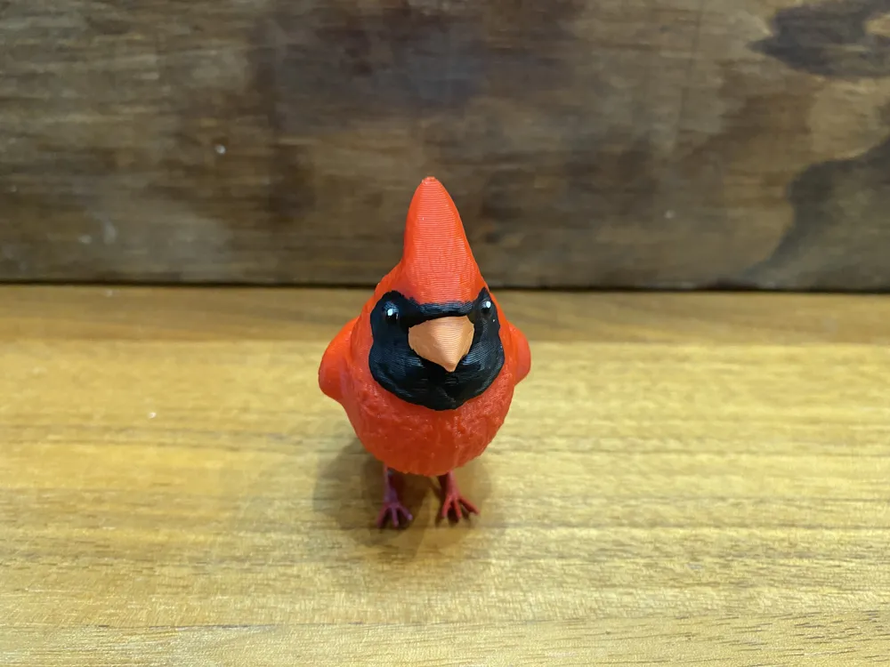Cardinal | Highly Realistic Northern Cardinal Bird - Free 3D Print ...