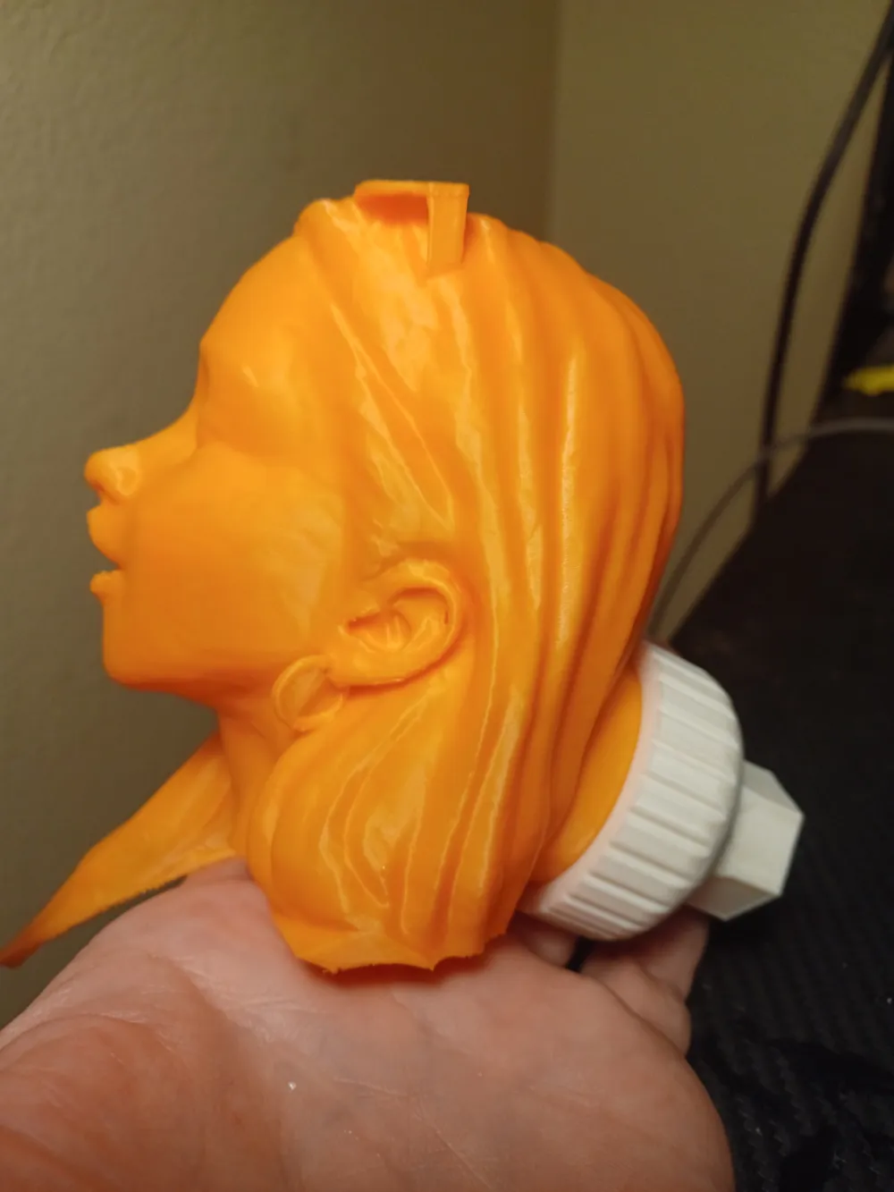 Hawk Tuah Girl Meme Funny Shower Head - Free 3D Print Model - MakerWorld