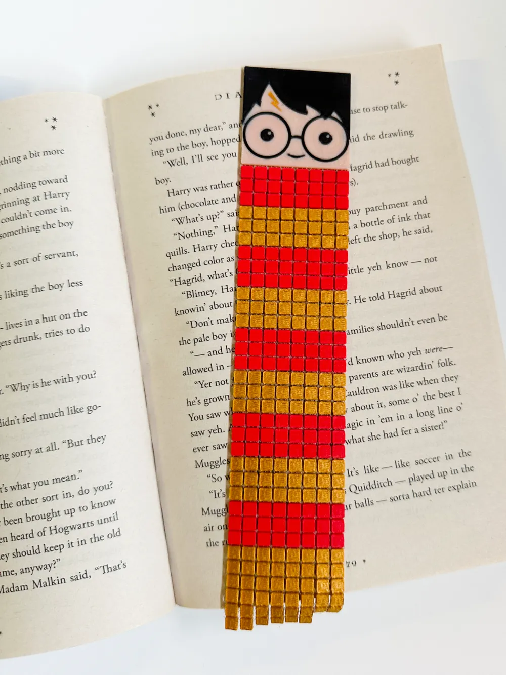 Harry Potter Bookmark Set (requires mesh fabric) by 3DPmom MakerWorld ...