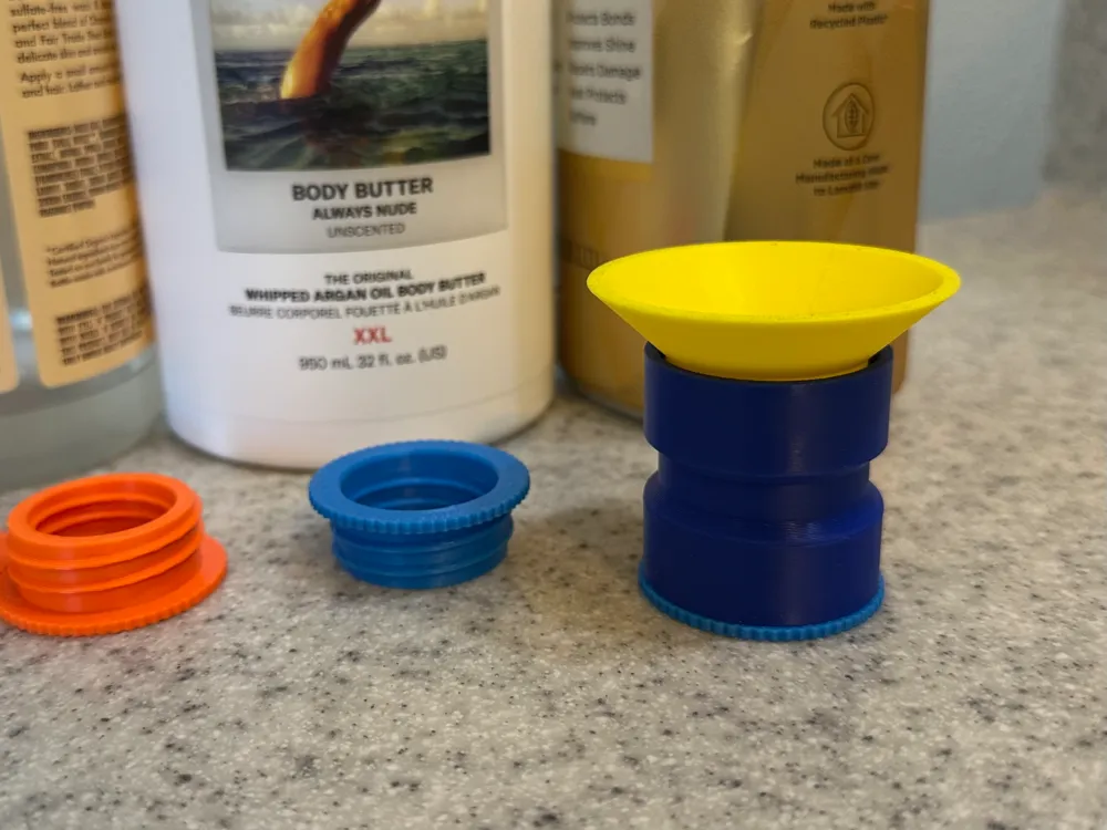 Universal Bottle Transfer Caps (Version 2.0) by dfreshkremer MakerWorld ...