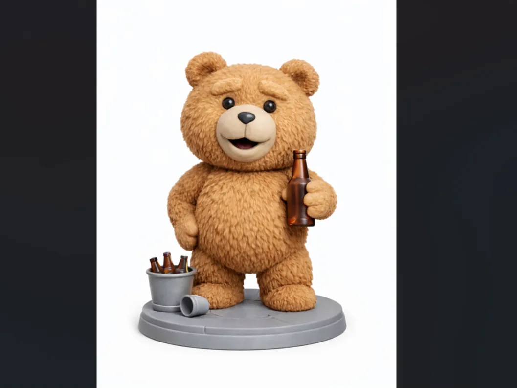 Party Bear „Ted-Style“ - Free 3D Print Model - MakerWorld