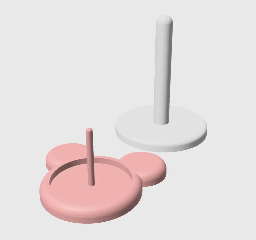Detachable, hardware-free, adorable yarn spindle - Free 3D Print Model ...