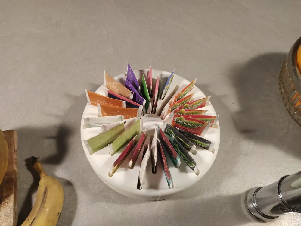 Tea carousel - Free 3D Print Model - MakerWorld