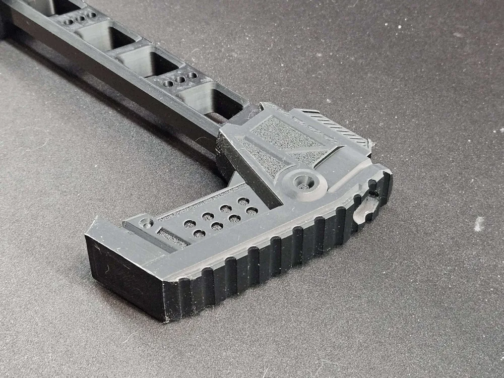 Crosse pliante fixe Alpine Airsoft personnalisée - Modèle d'Impression ...