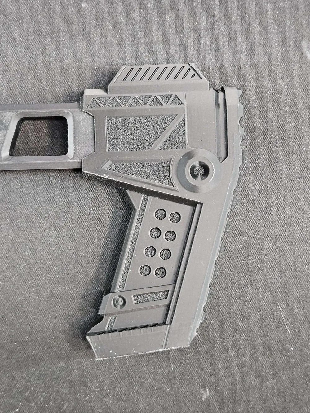 Crosse pliante fixe Alpine Airsoft personnalisée - Modèle d'Impression ...