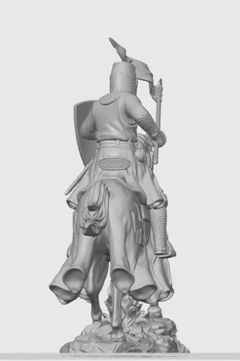 Templar Knight - Free 3D Print Model - MakerWorld