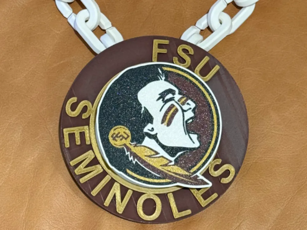 FSU Seminoles Spinner Chain by jckrenrut MakerWorld: Download Free 3D ...