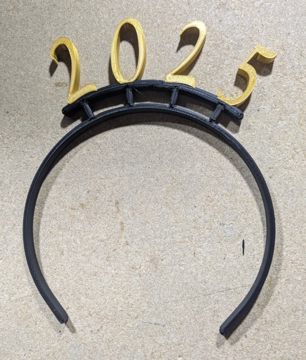 NYE 2025 Headband by aangthenomad - MakerWorld