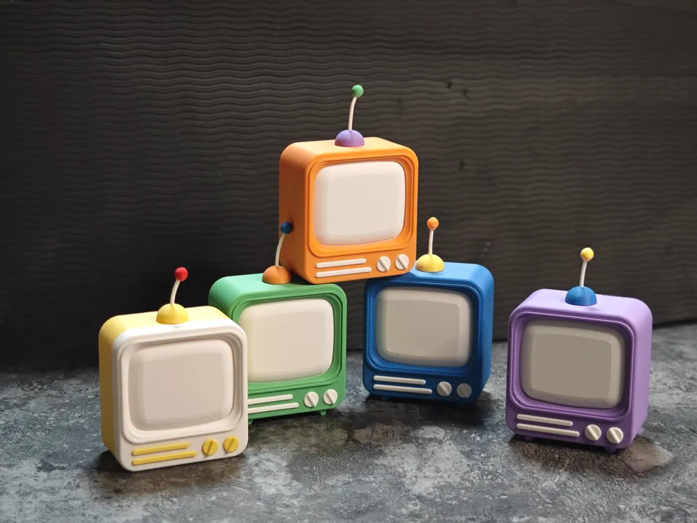 TV music box（K-014 kit） - Free 3D Print Model - MakerWorld