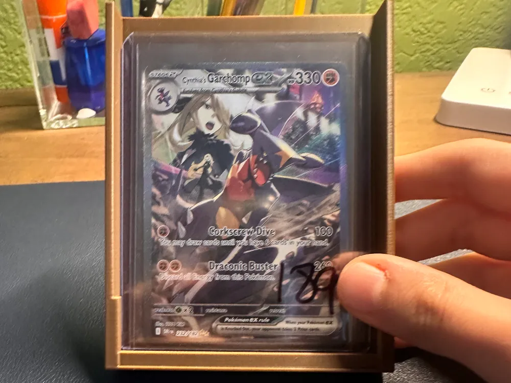 Pokemon card holder - Free 3D Print Model - MakerWorld