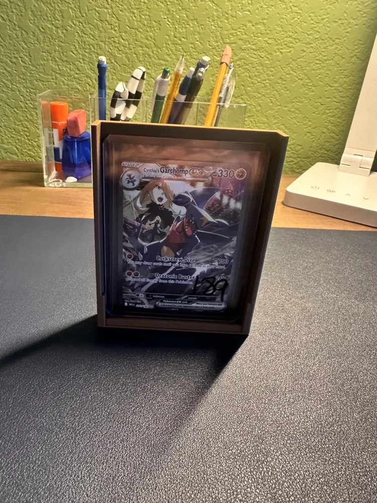 Pokemon card holder - Free 3D Print Model - MakerWorld
