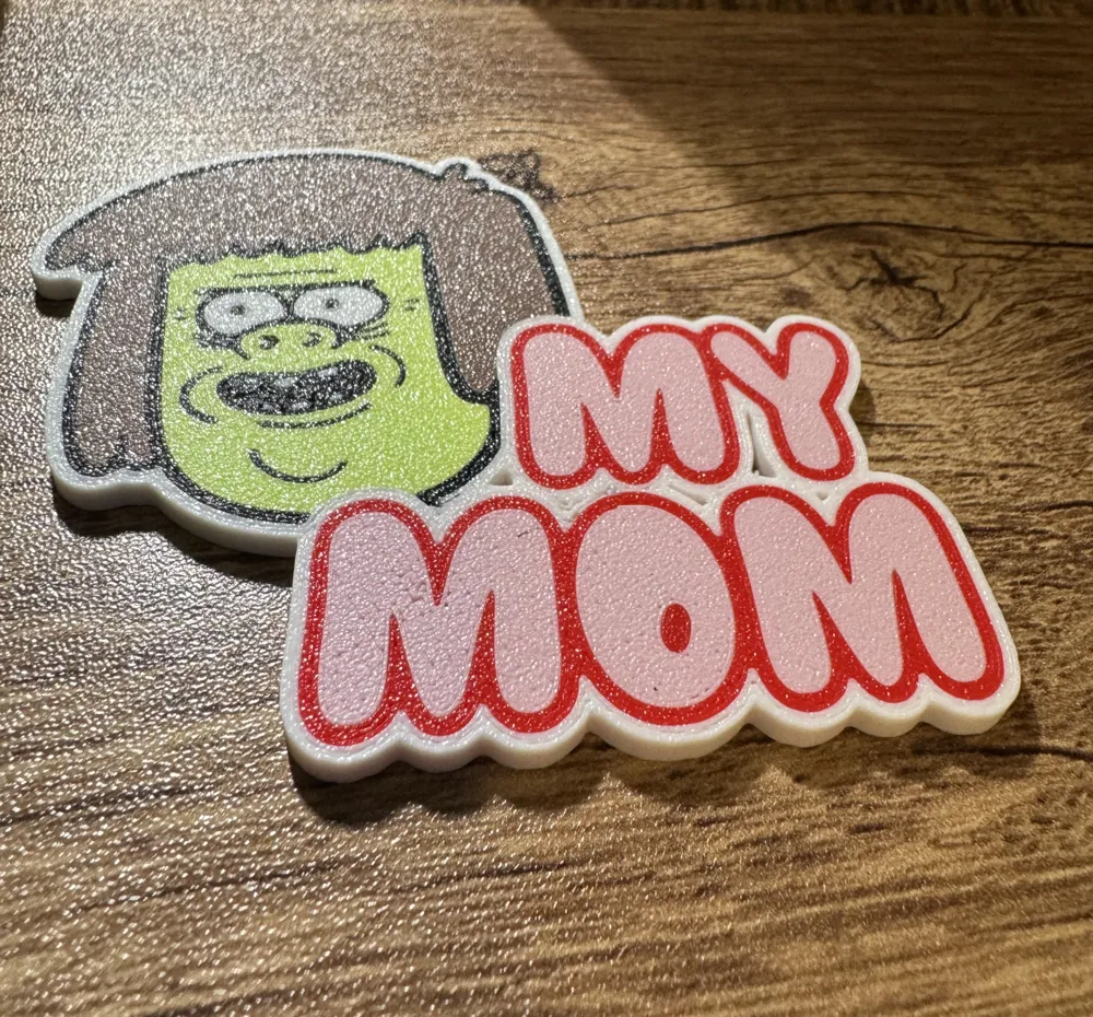 Muscle Man Regular Show Magnet (8x3mm magnets) by omie - MakerWorld
