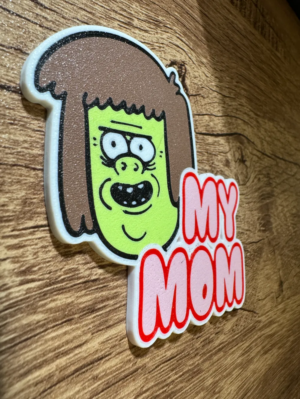 Muscle Man Regular Show Magnet (8x3mm magnets) - Free 3D Print Model ...