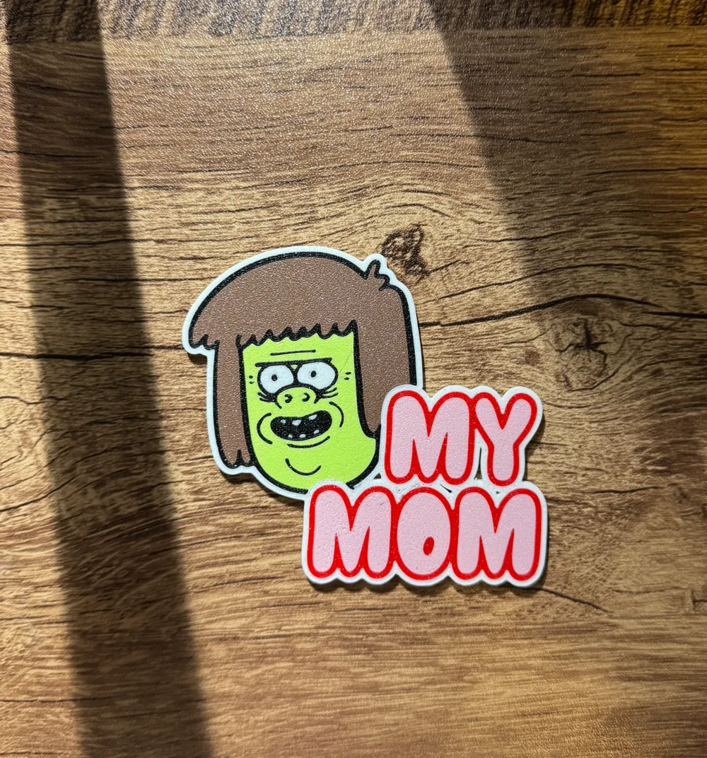 Muscle Man Regular Show Magnet (8x3mm magnets) - Free 3D Print Model ...