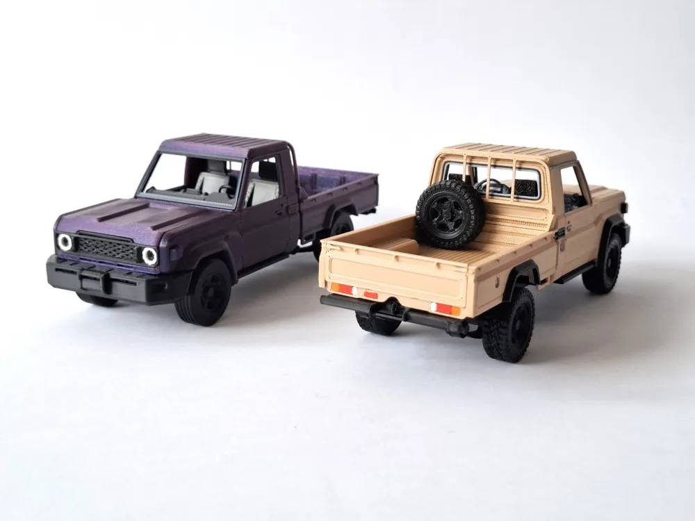 Pick-Up J79 Single Cab - Kit Card - Free 3D Print Model - MakerWorld