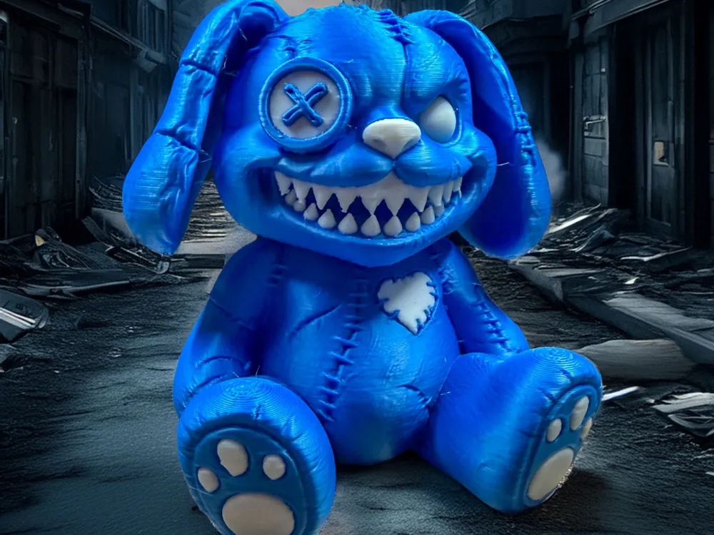 Horror Bunny – The spooky cuddly friend - Free 3D Print Model - MakerWorld