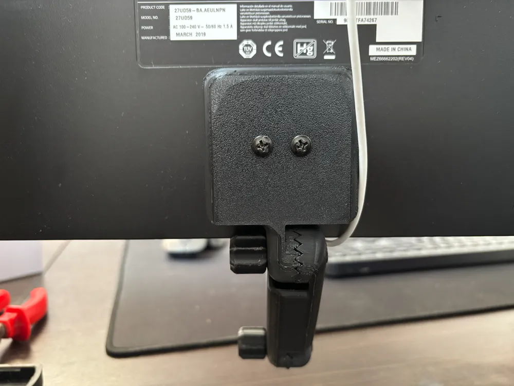 MagSafe Mount for LG Monitor Remixed by ciccios993 - MakerWorld
