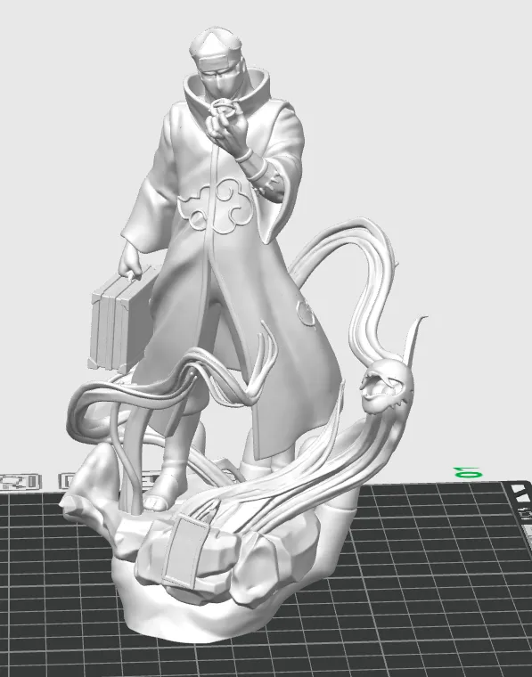 Kakuzu Figure Naruto Akatsuki - Free 3D Print Model - MakerWorld
