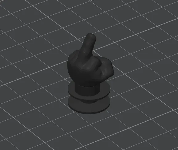 Middle Finger Croc Charm by QUANTUM RABBIT MakerWorld: Download Free 3D ...