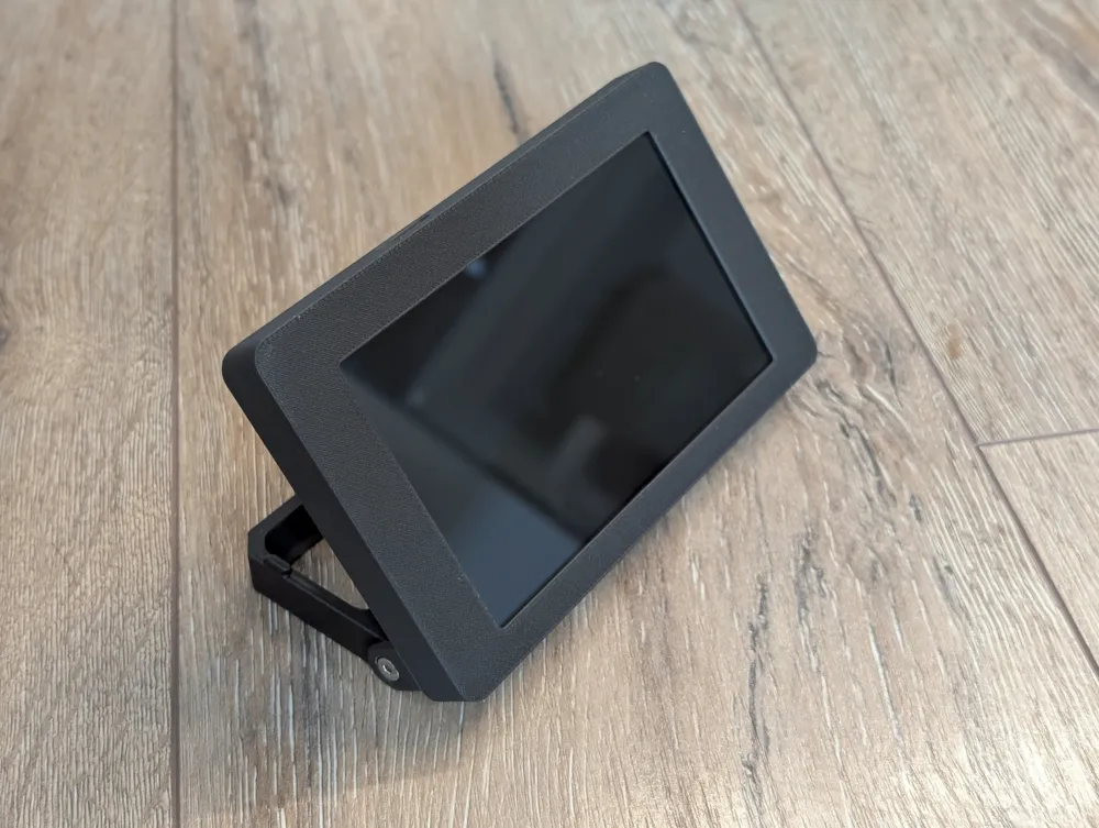 Slim 5" screen mount for Bambu Lab P1 series by strange_v - MakerWorld