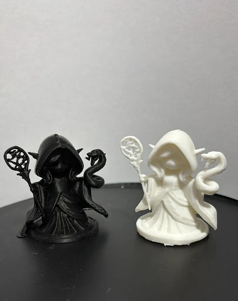 Chibi United: Drow Set - Dark elf priestess by orenlibane - MakerWorld