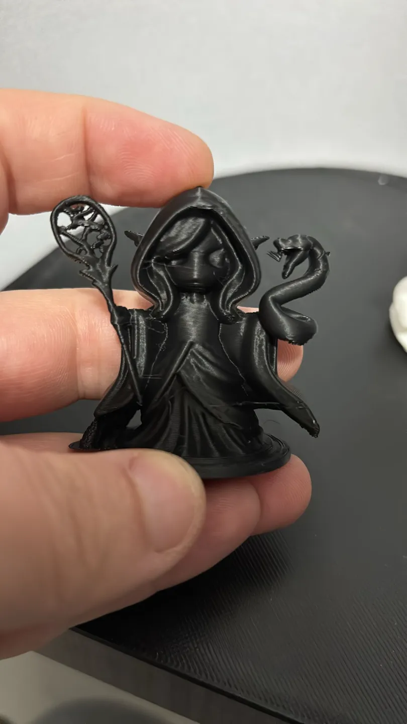 Chibi United: Drow Set - Dark elf priestess by orenlibane - MakerWorld