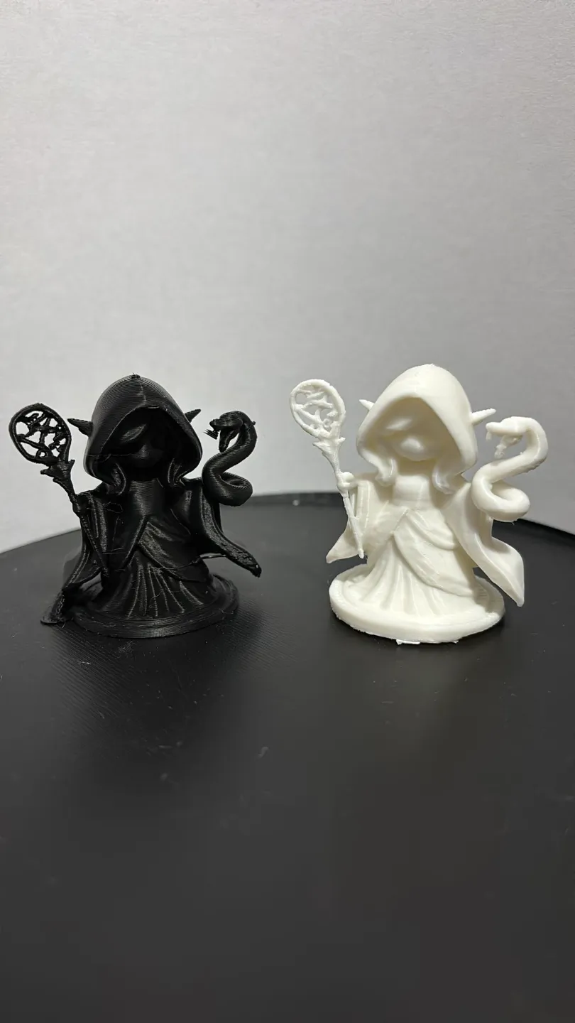 Chibi United: Drow Set - Dark elf priestess by orenlibane - MakerWorld