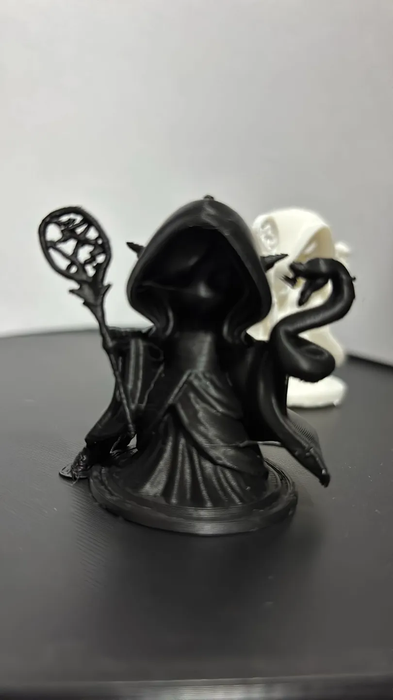 Chibi United: Drow Set - Dark elf priestess by orenlibane - MakerWorld