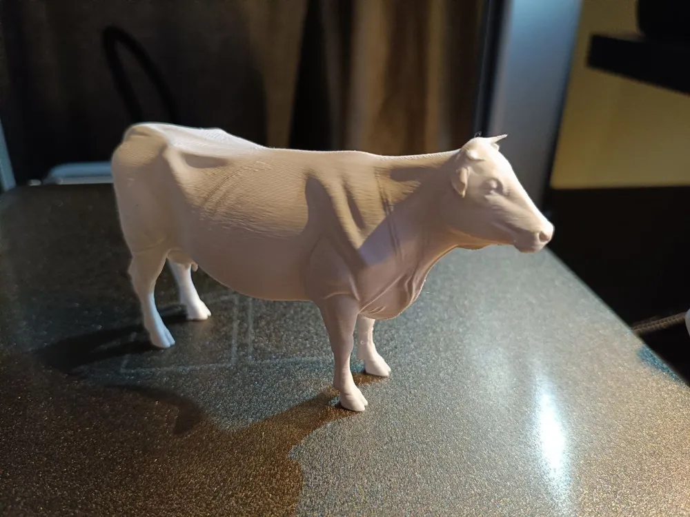 realistic cow - Free 3D Print Model - MakerWorld