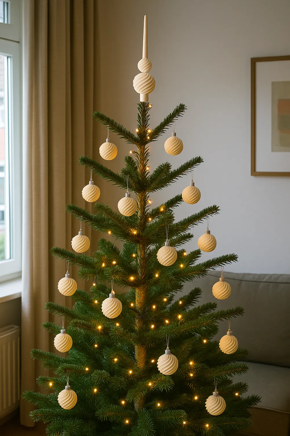 Christmas tree topper - Free 3D Print Model - MakerWorld
