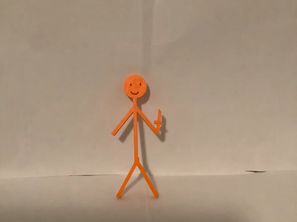 sus stickman drawing - Free 3D Print Model - MakerWorld