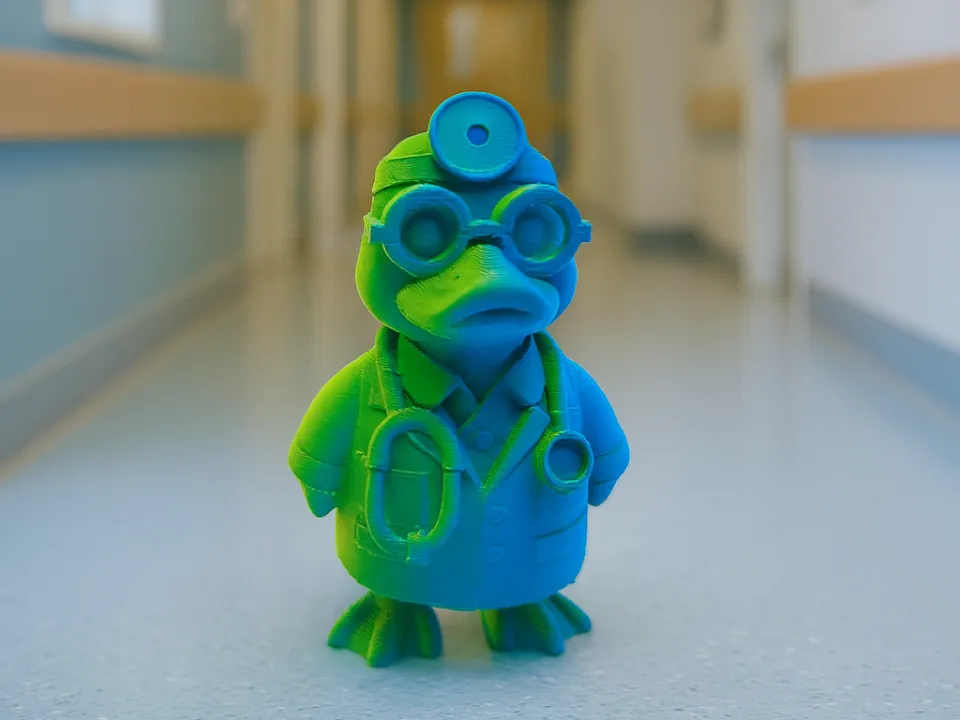 Doctor Duck on Rounds - Free 3D Print Model - MakerWorld