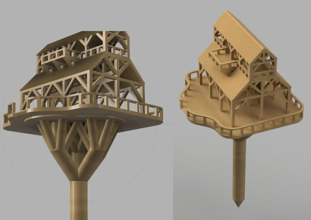 Treehouse 6 by Stijndc MakerWorld: Download Free 3D Models