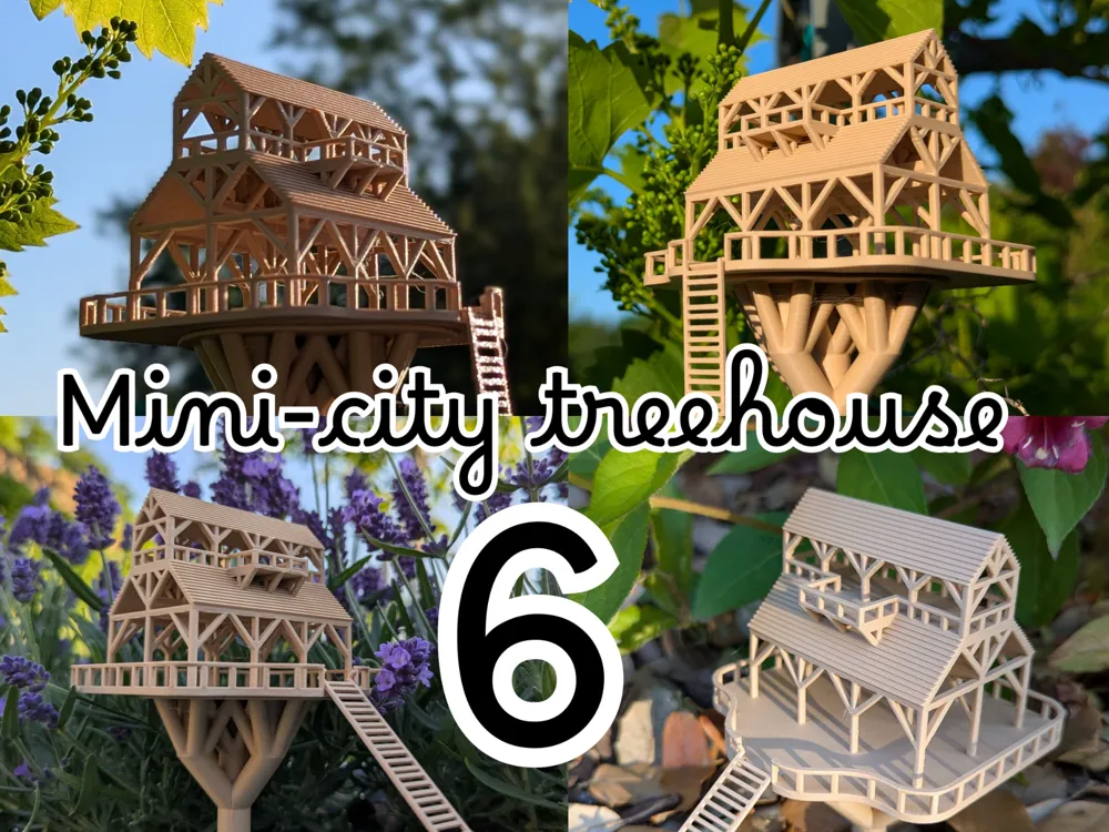 Treehouse 6 by Stijndc MakerWorld: Download Free 3D Models