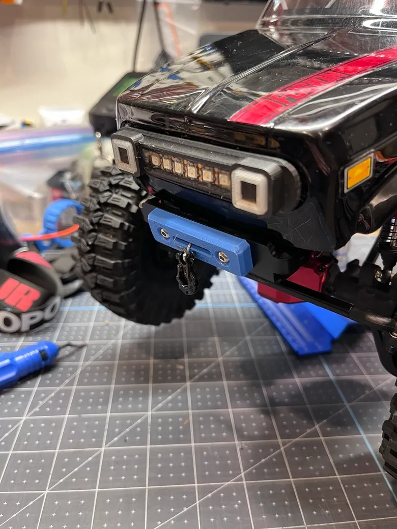 Redcat Ascent Fusion Winch Guide & Servo Risers by PbStuffCo - MakerWorld