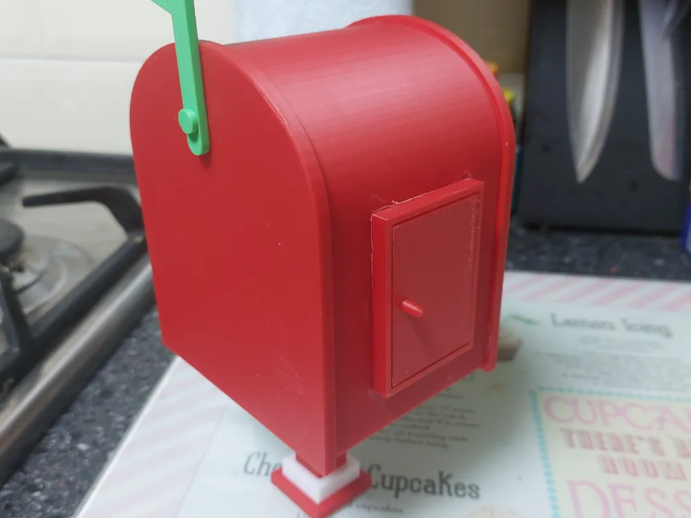 Xmas Post Box - Free 3D Print Model - MakerWorld