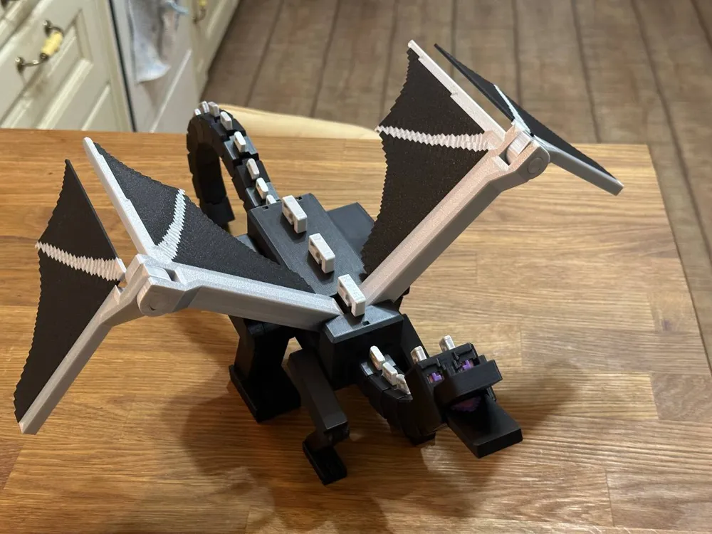 Minecraft Ender Dragon Articulated by kirimba MakerWorld: Download Free ...