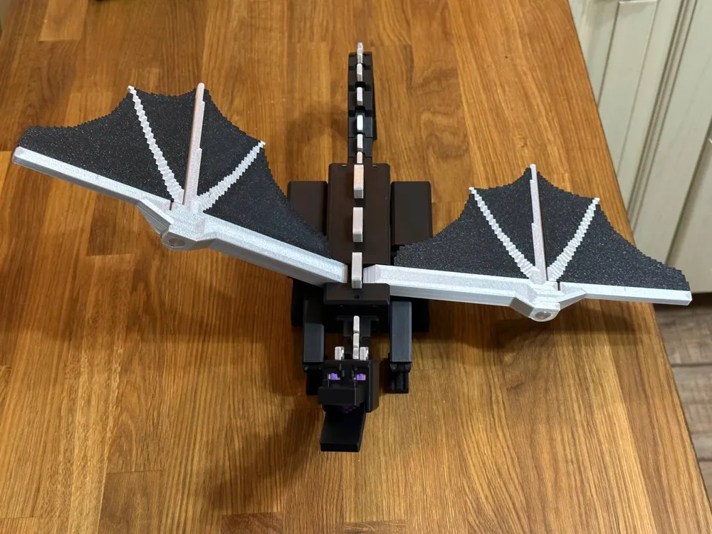 Dragón Articulado de Ender de Minecraft por kirimba MakerWorld ...
