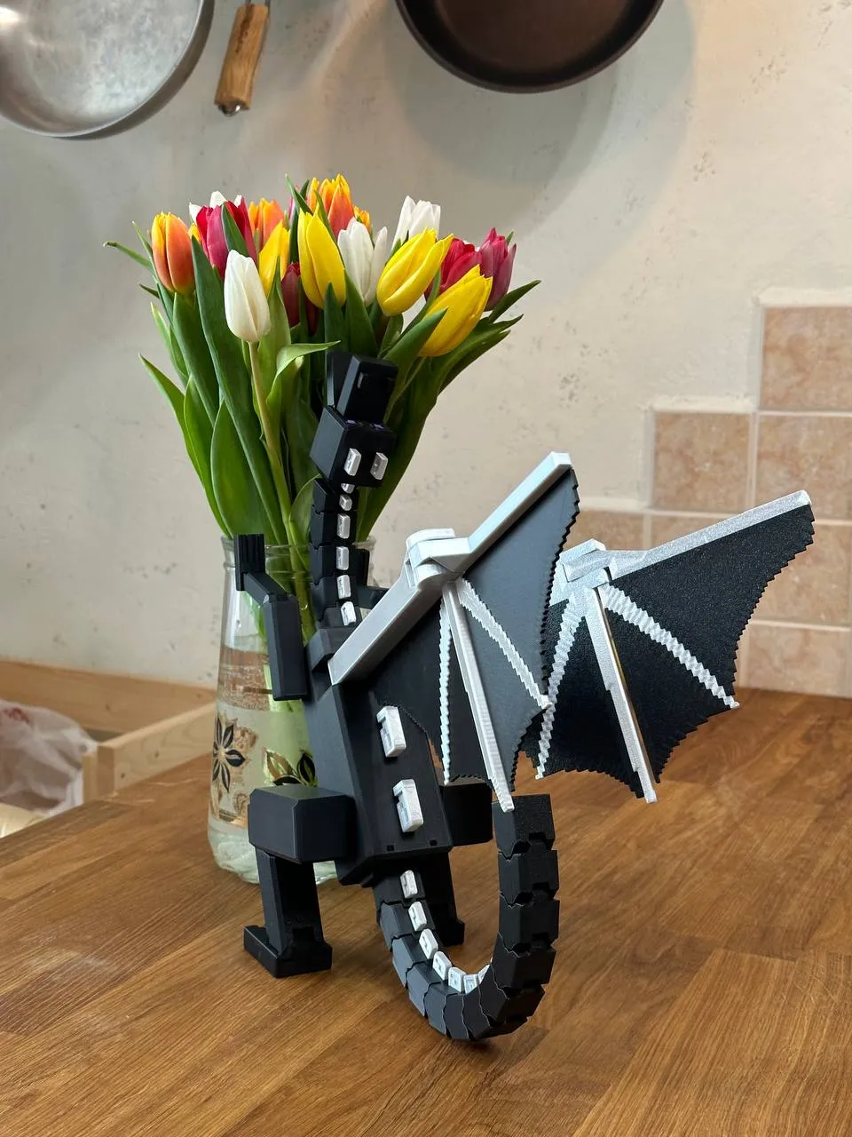 Dragón Articulado de Ender de Minecraft por kirimba MakerWorld ...