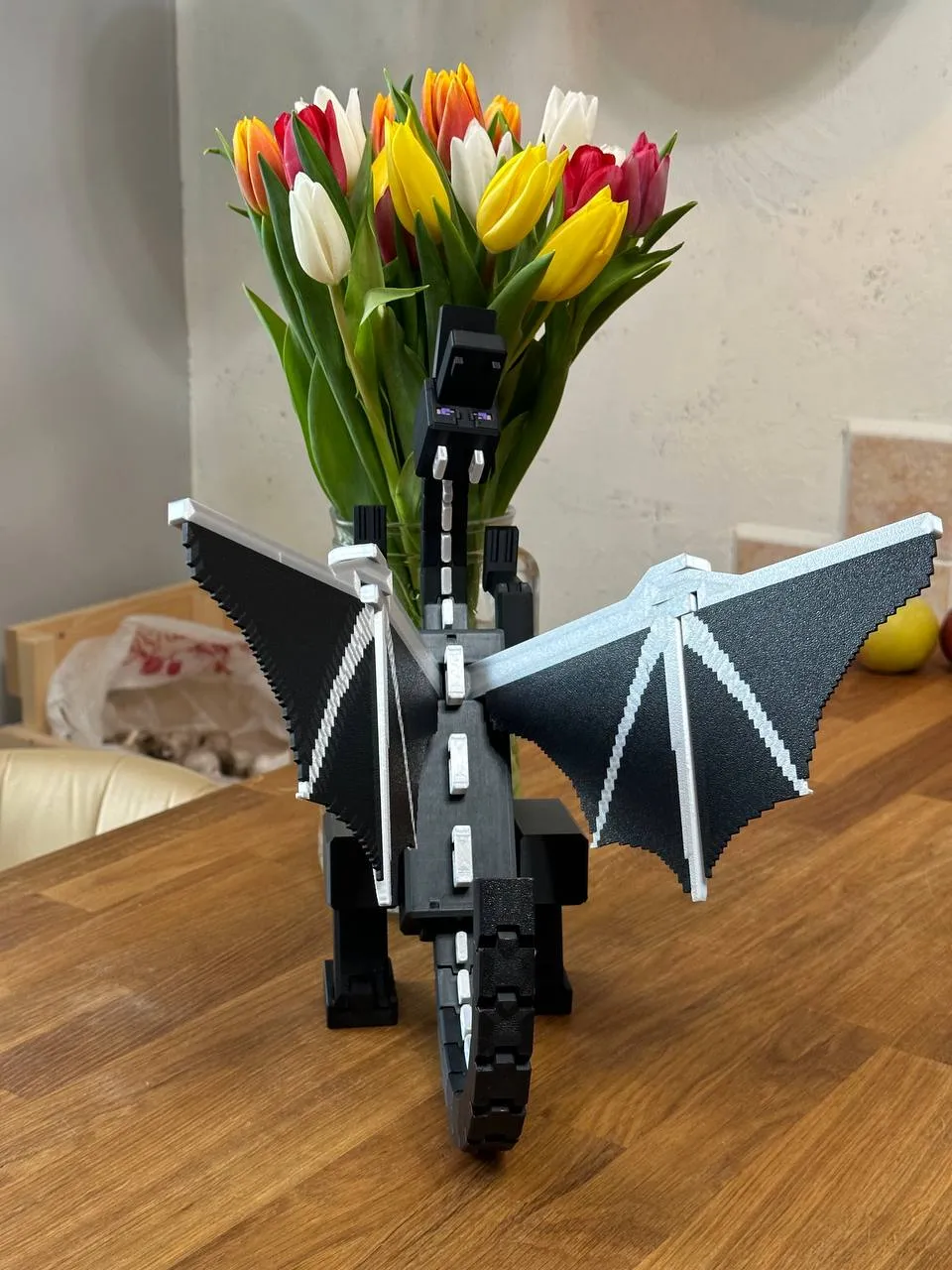 Dragón Articulado de Ender de Minecraft por kirimba MakerWorld ...