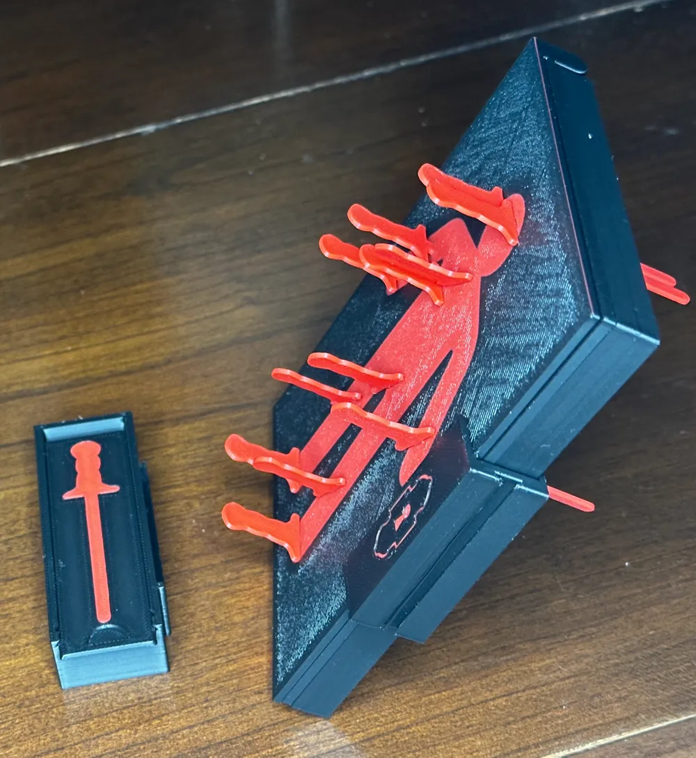 Magic Sword Trick / Optical Illusion - Free 3D Print Model - MakerWorld