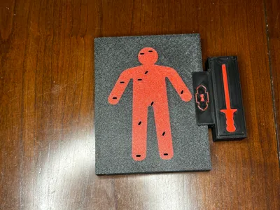 Magic Sword Trick / Optical Illusion by Biochem MakerWorld: Download ...