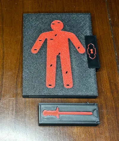 Magic Sword Trick / Optical Illusion by Biochem MakerWorld: Download ...