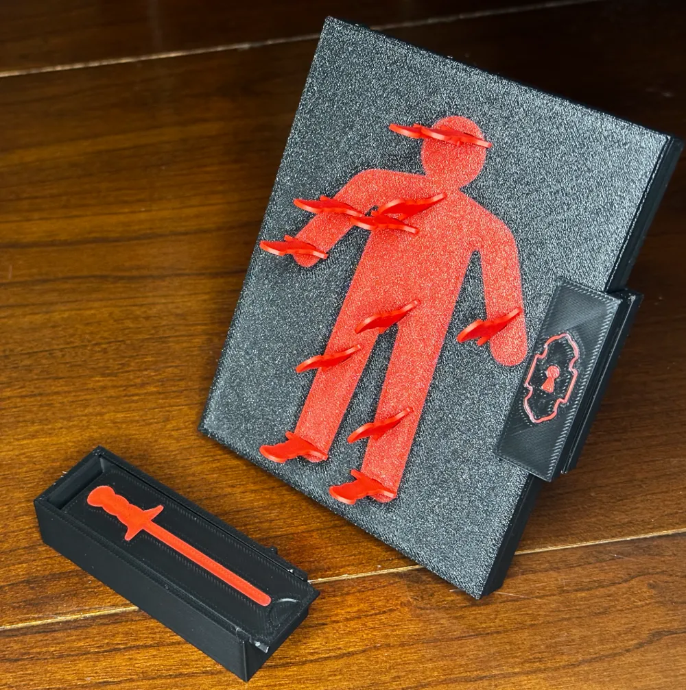 Magic Sword Trick / Optical Illusion - Free 3D Print Model - MakerWorld