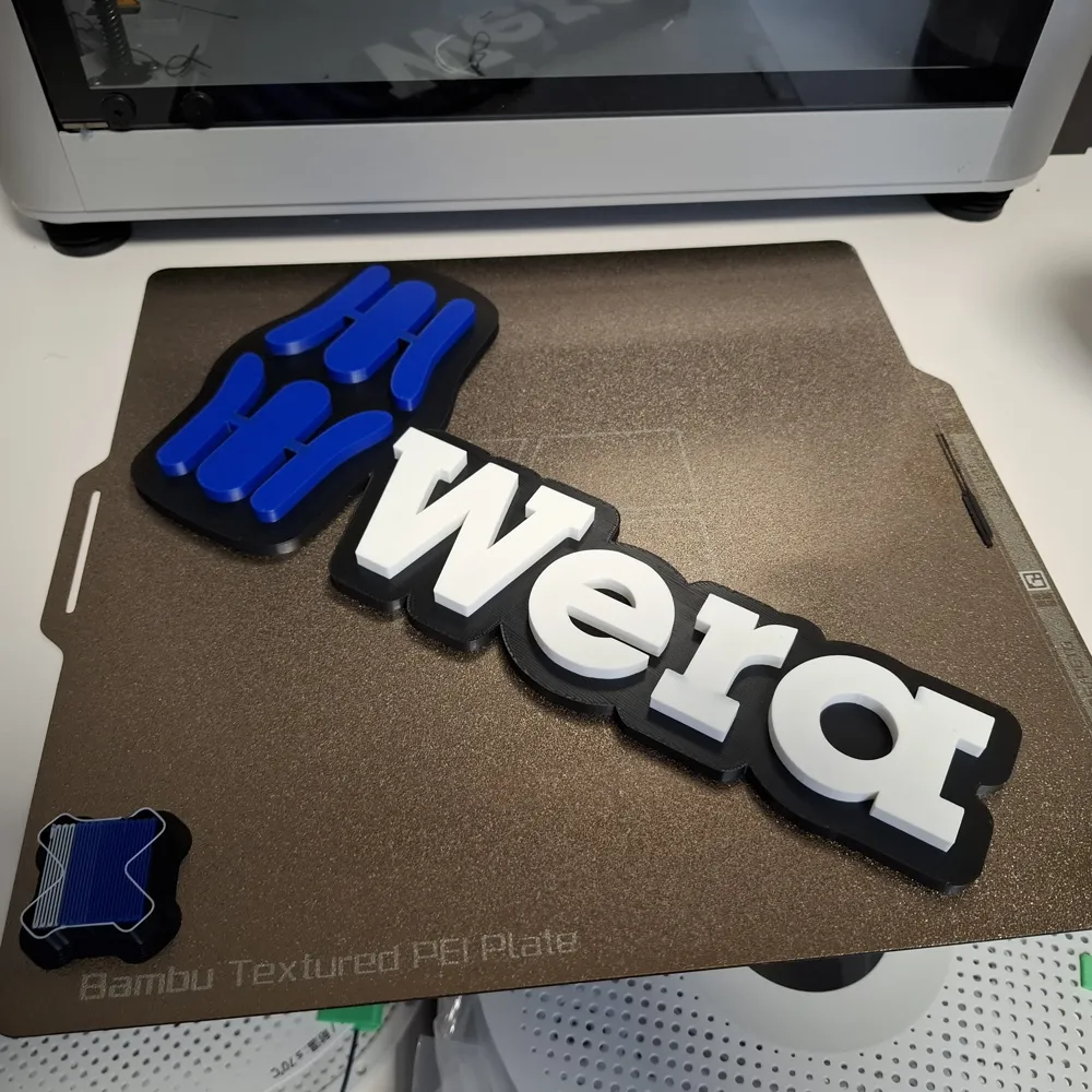 Logo Wera - Free 3D Print Model - MakerWorld