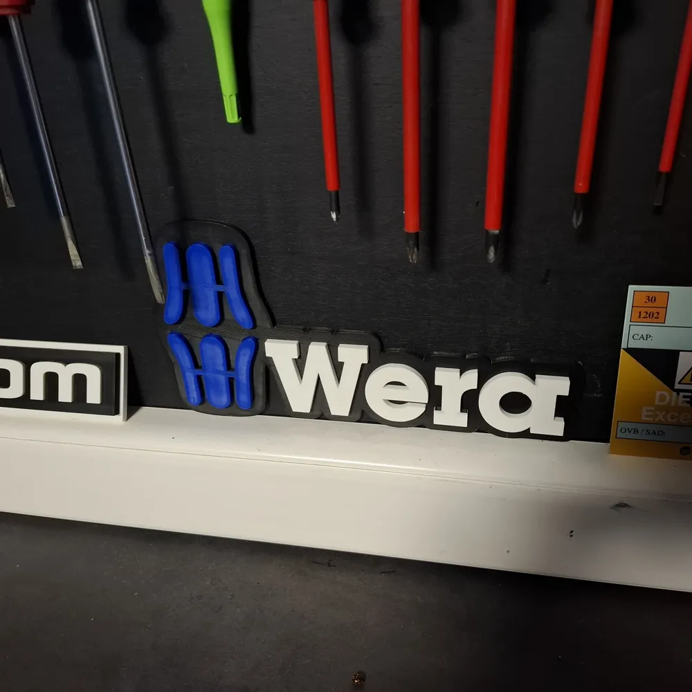 Logo Wera - Modelo gratuito para impressão 3D - MakerWorld