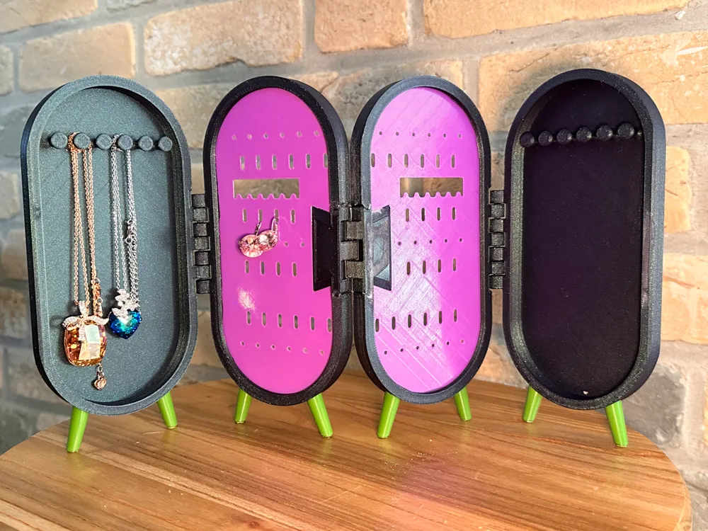 Jewelry travel display stand - Free 3D Print Model - MakerWorld