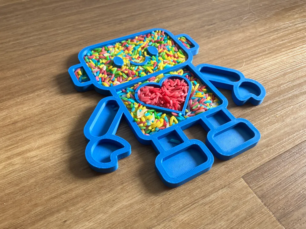 Robot Sorting Tray by A*i*m*e*e* - MakerWorld