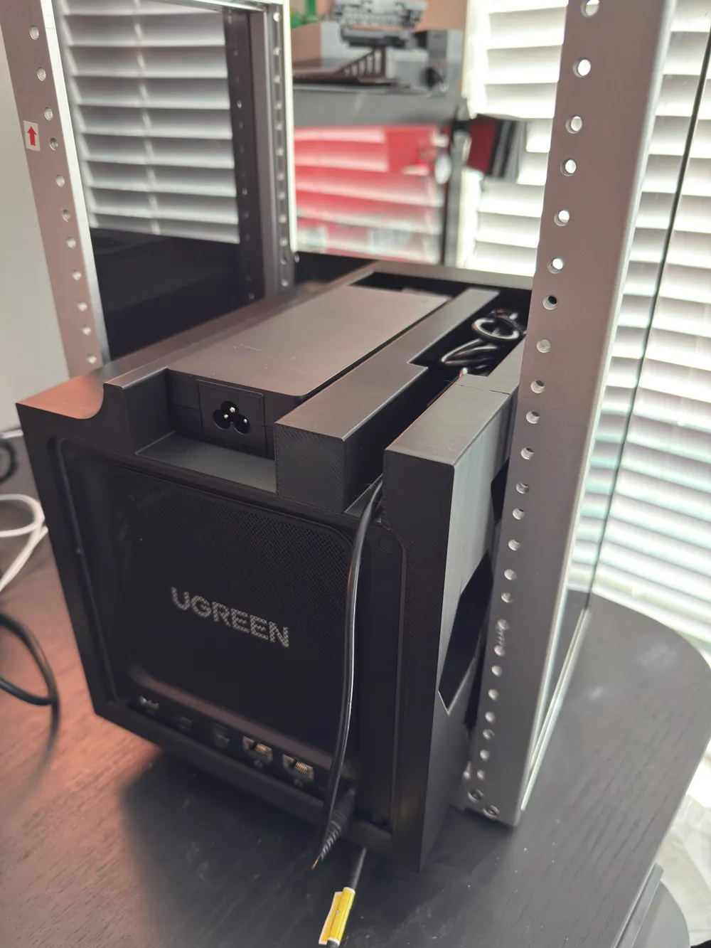 UGreen DXP4800 Plus 10" Rack Mount by ChrisD MakerWorld: Download Free ...